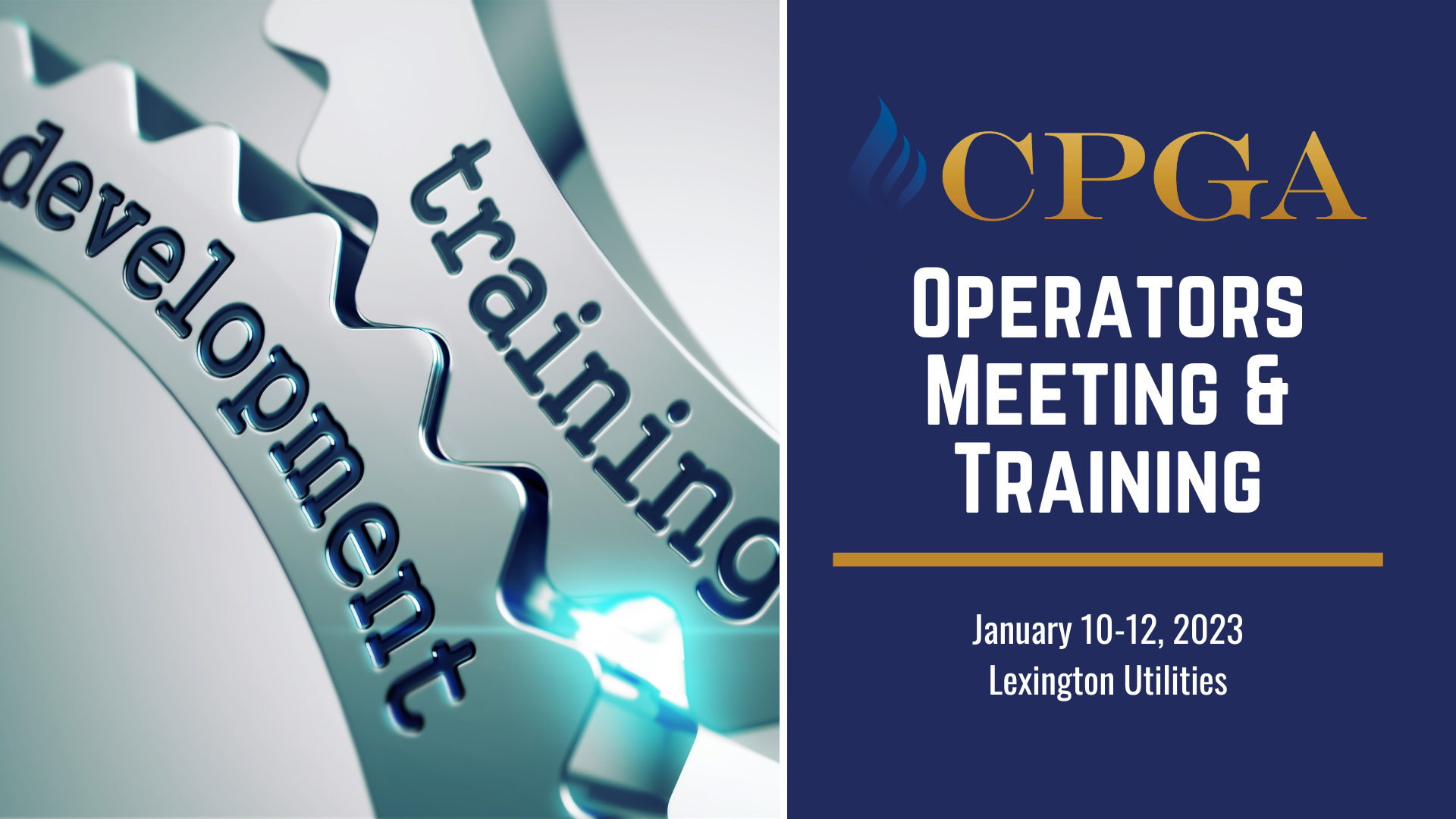 CPGA January Operators Trainings and Operators Meeting | Carolinas ...